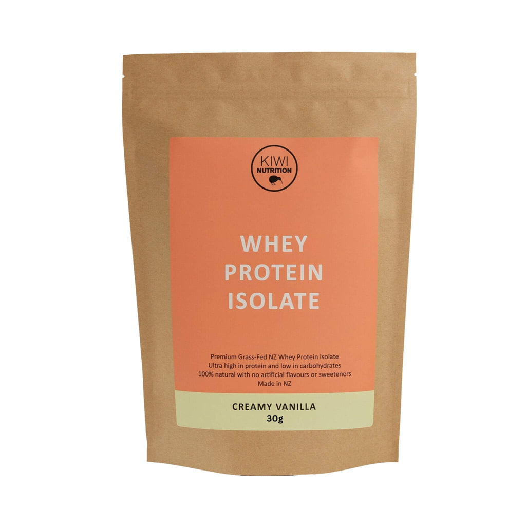 Whey Protein Isolate Sample - Vanilla – Kiwi Nutrition