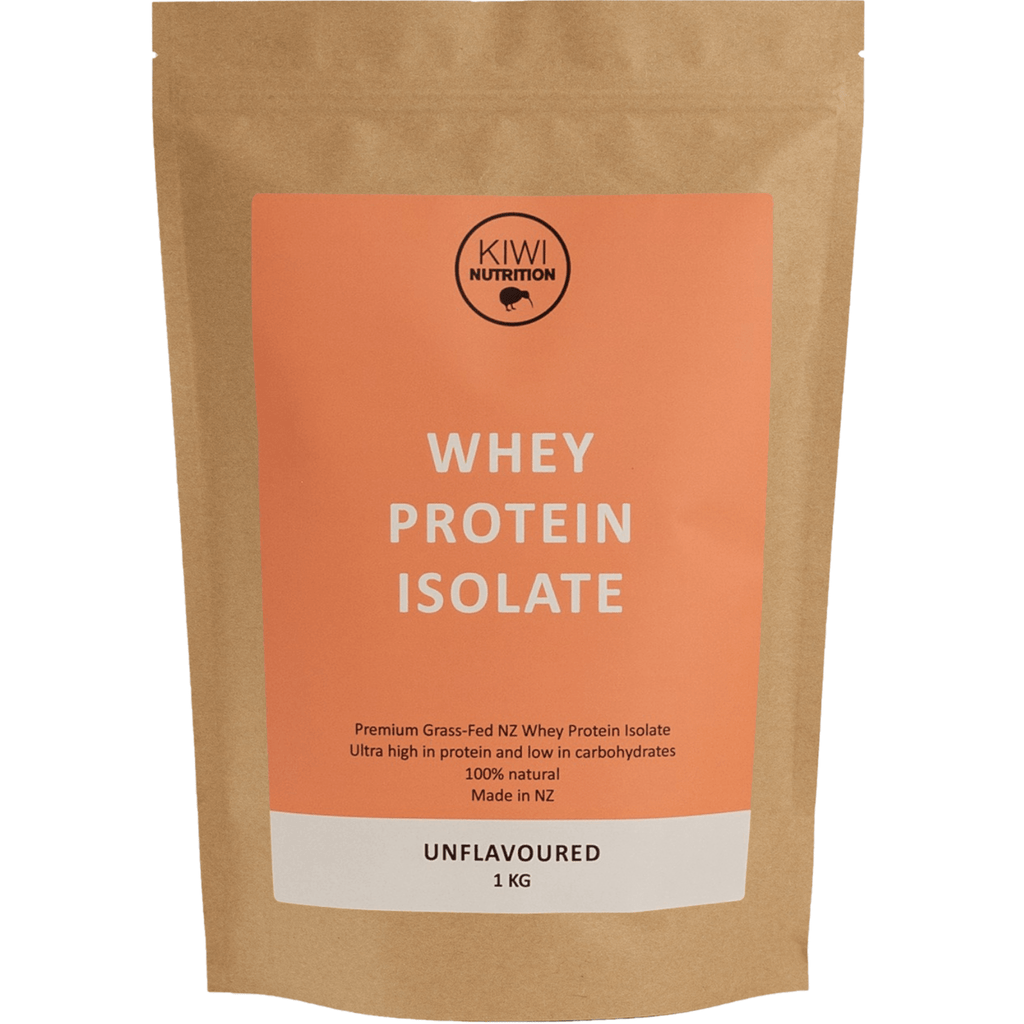 NZ Whey Protein Isolate - Unflavoured Natural 1kg – Kiwi Nutrition